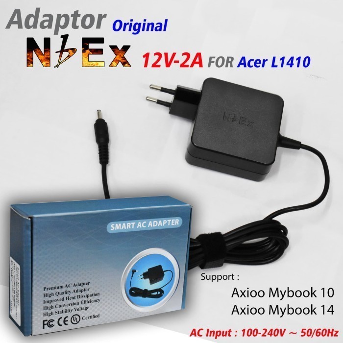 Jual Adaptor Charger Axioo Mybook 14F 14E 14G 14H 11G Slimbook 13 ...