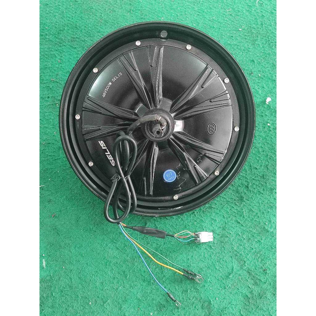 Jual SELIS - Dinamo 14 Inch 48 Volt 500 Watt Sepeda Motor listrik Universal Motor ( Motor ...