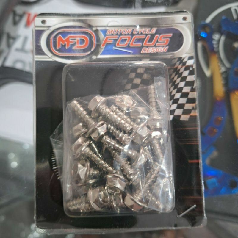Jual Baut bodi motor stainless | Shopee Indonesia