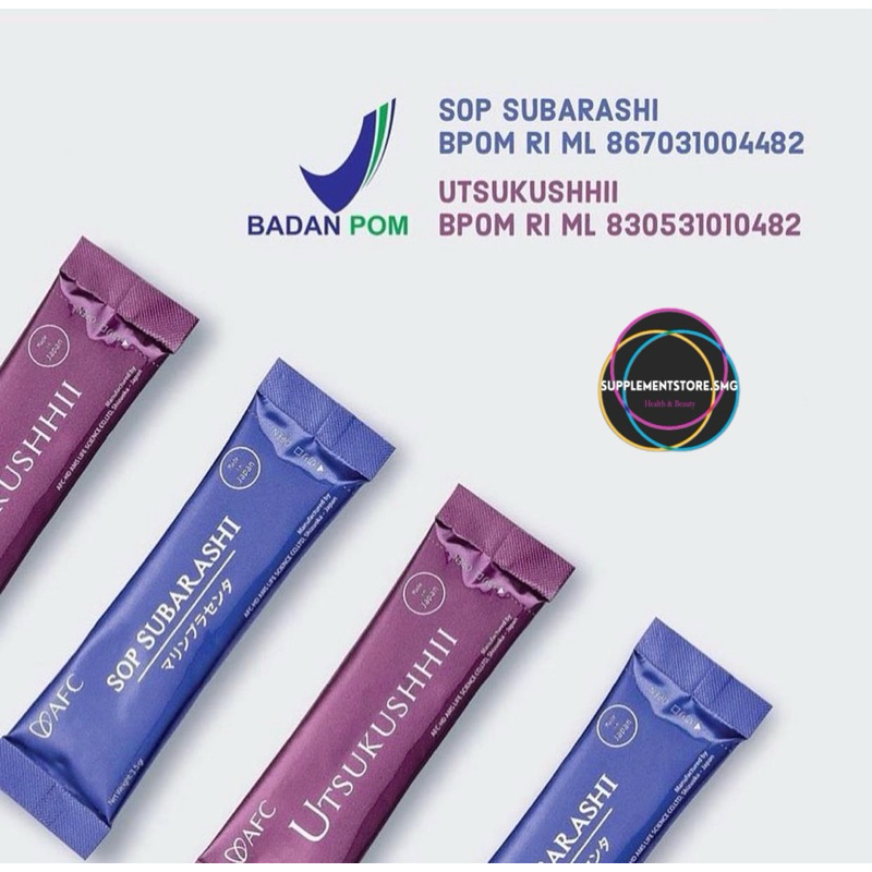 Jual (ECER 1 SACHET) SOP SUBARASHI UTSUKUSHHII GOLD UTSU SUBA JAPAN ...