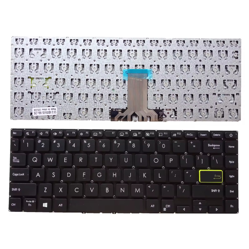 Jual Keyboard Asus Vivobook E410 E410KAO E410M E410MA E410MAO BLACK ...