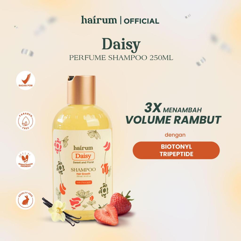Jual 𝐇𝐀𝐈𝐑𝐔𝐌 Daisy 250ML Shampoo Parfum / Perfume Ekstrak Procapil ...