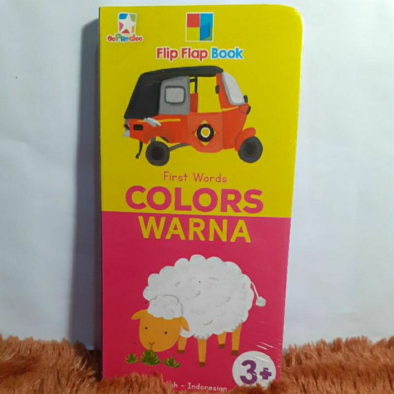 Jual Buku Anak Boardbook | Flip Flap Book - Mengenal warna dan buah ...