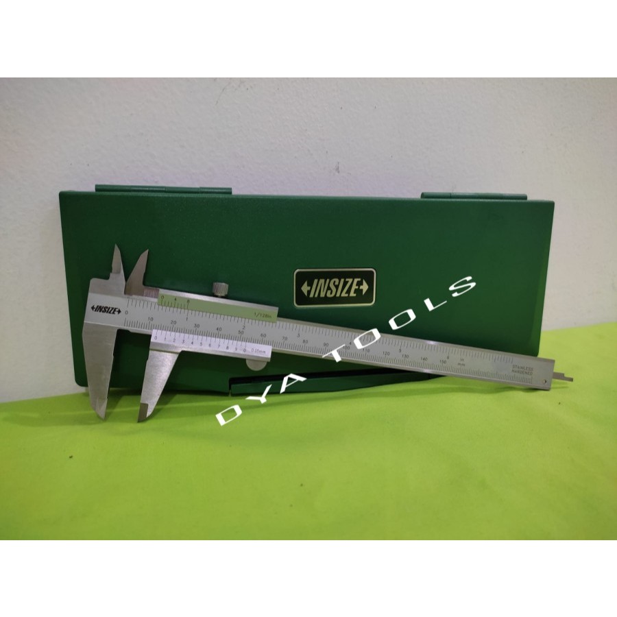 Jual Insize Vernier Caliper 1205 -150S / Sigmat Manual / Jangka sorong ...