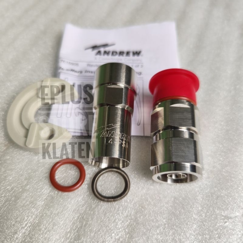 Jual Conector heliax LDF4 merk andrew N male conector 5/8 tebal ...