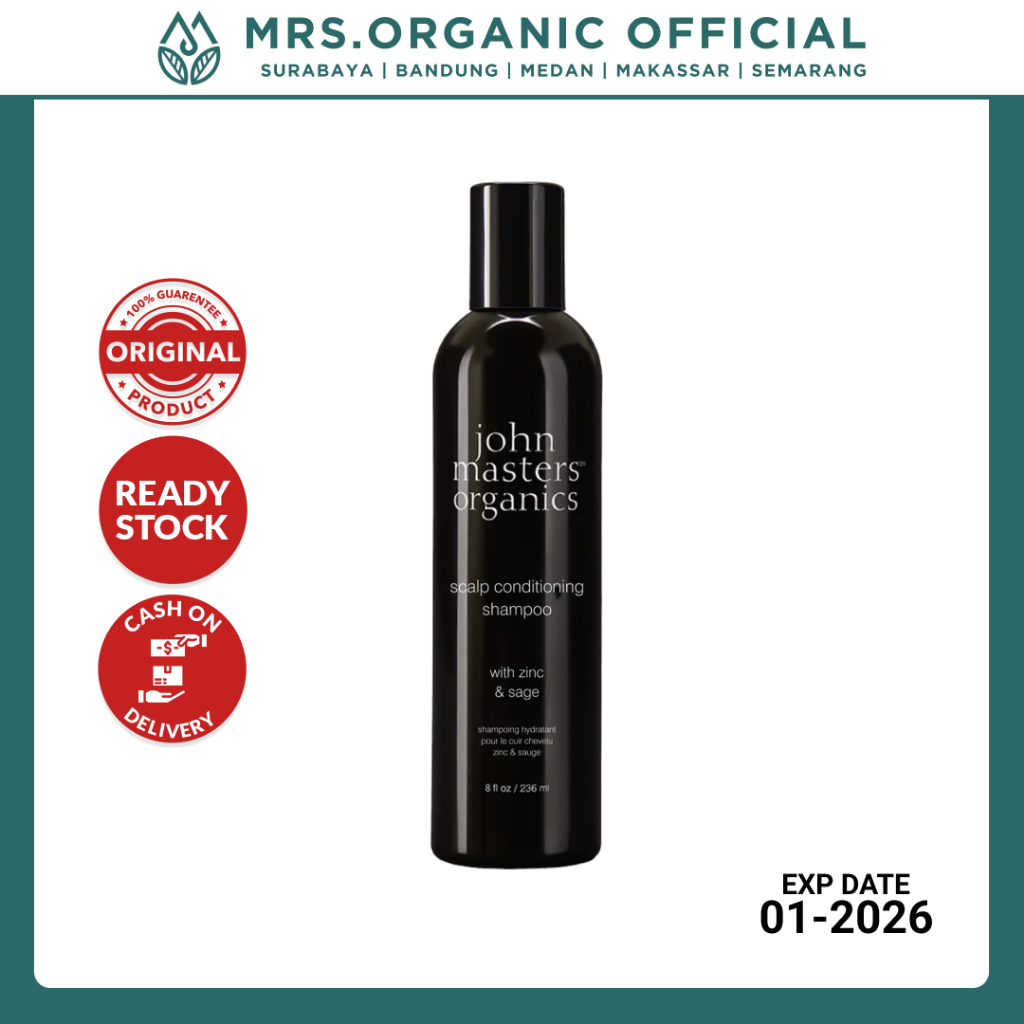 Jual Sampo Kondisioner John Masters 2 In 1 Shampoo & Conditioner For ...