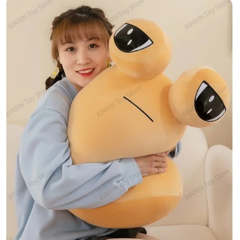 Jual BONEKA POU GIANT POU JUMBO ALIEN BESAR ALIEN GIANT 55cm My Pet ...