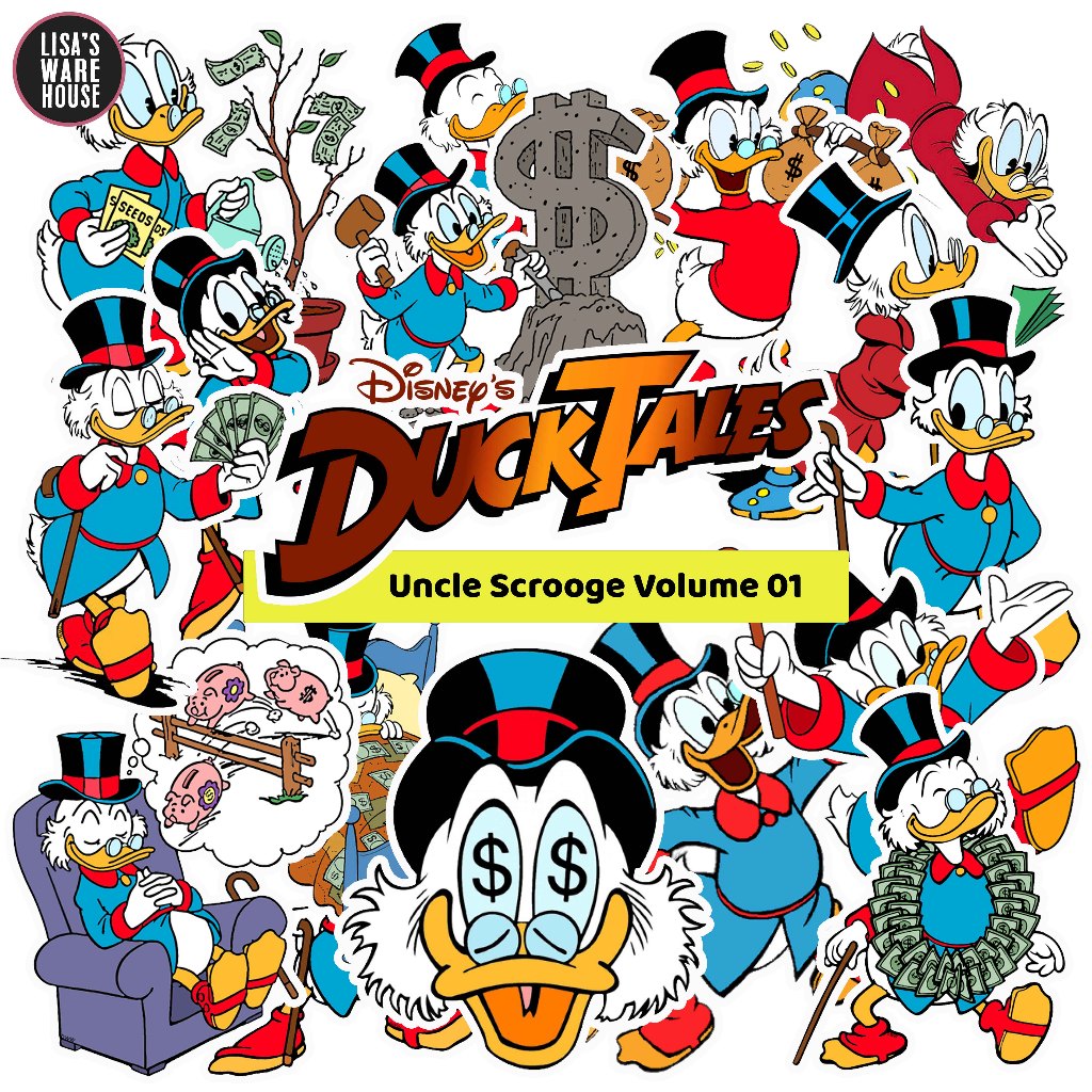 Jual Sticker Disney Uncle Scrooge Volume 01 | Shopee Indonesia