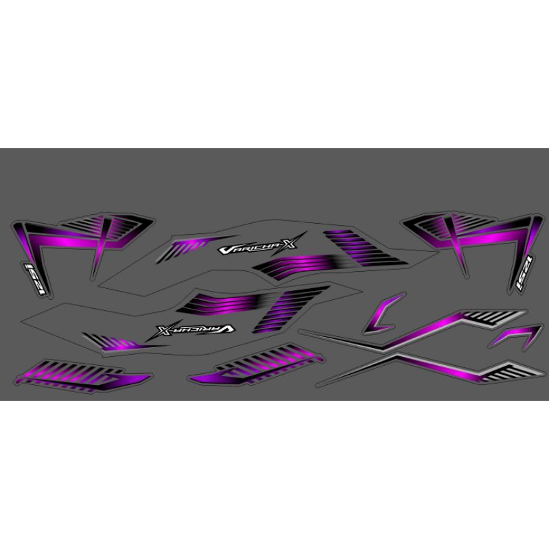 Jual STRIPING TRANSPARAN HONDA VARIO 125 2023 MOTIF CUSTOM VARICHA VOL3 ...
