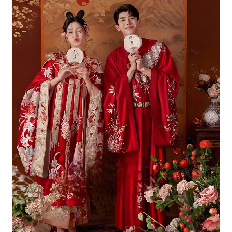 Jual Hanfu couple wedding mewah impor gaun chinese model 03 | Shopee ...