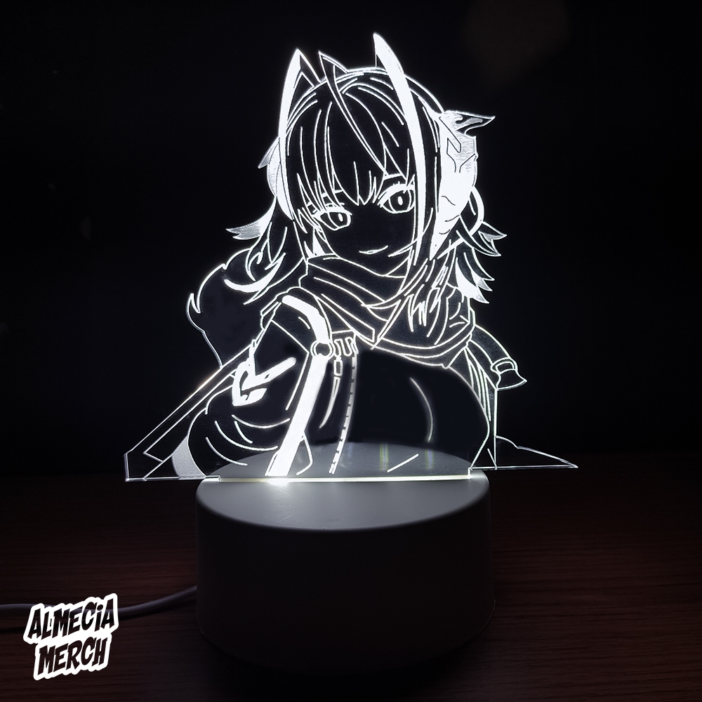 Jual Lampu Tidur Arknights W / Lampu Hias Akrilik Wisadel / 3D Night ...