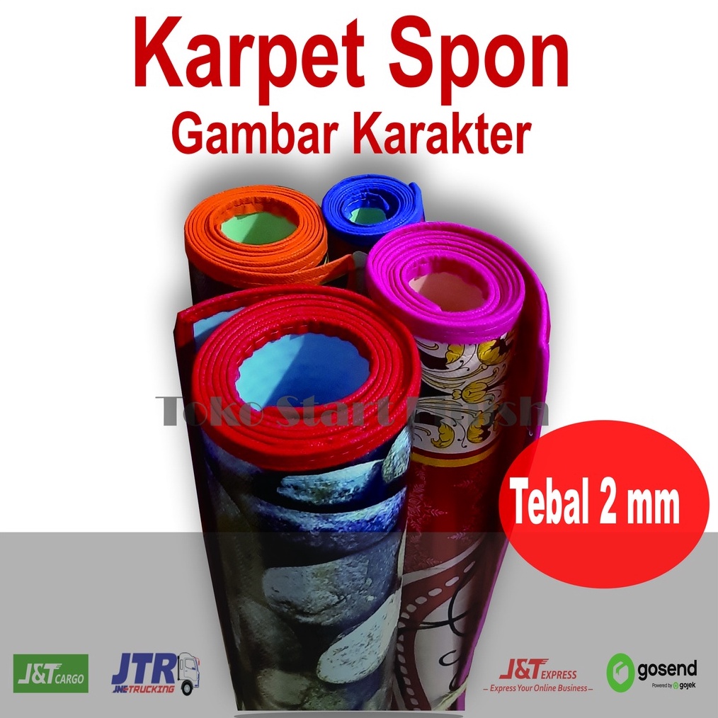 Jual PRODUCT TERPOPULER KARPET LANTAI TEBAL 2mm KARPET EVA KARPET ...