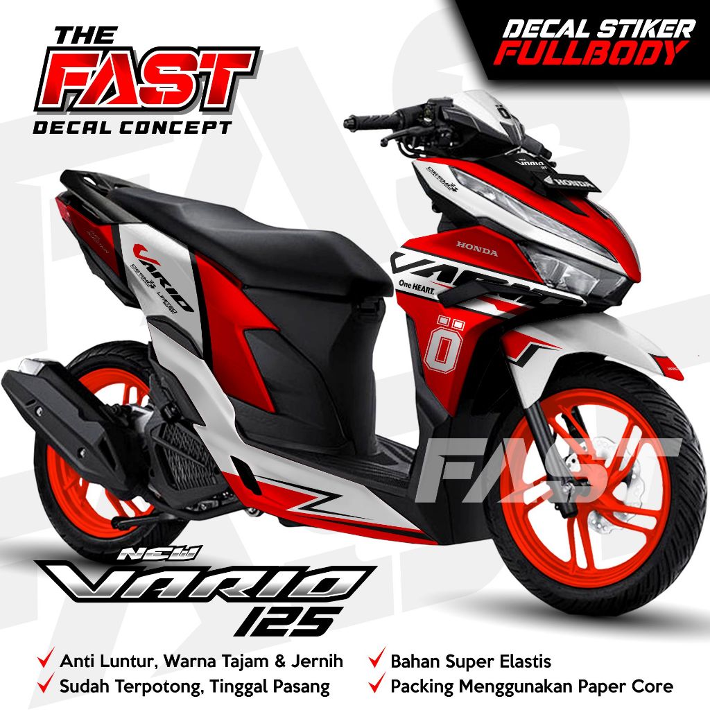 Jual Decal Vario 125 New Fullbody 2023 Ohlins Racing Decal stiker Vario ...