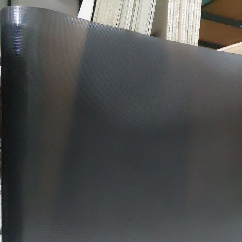 Jual Fiber Pagar Motif Salur Lurus Hitam Per Meter | Shopee Indonesia