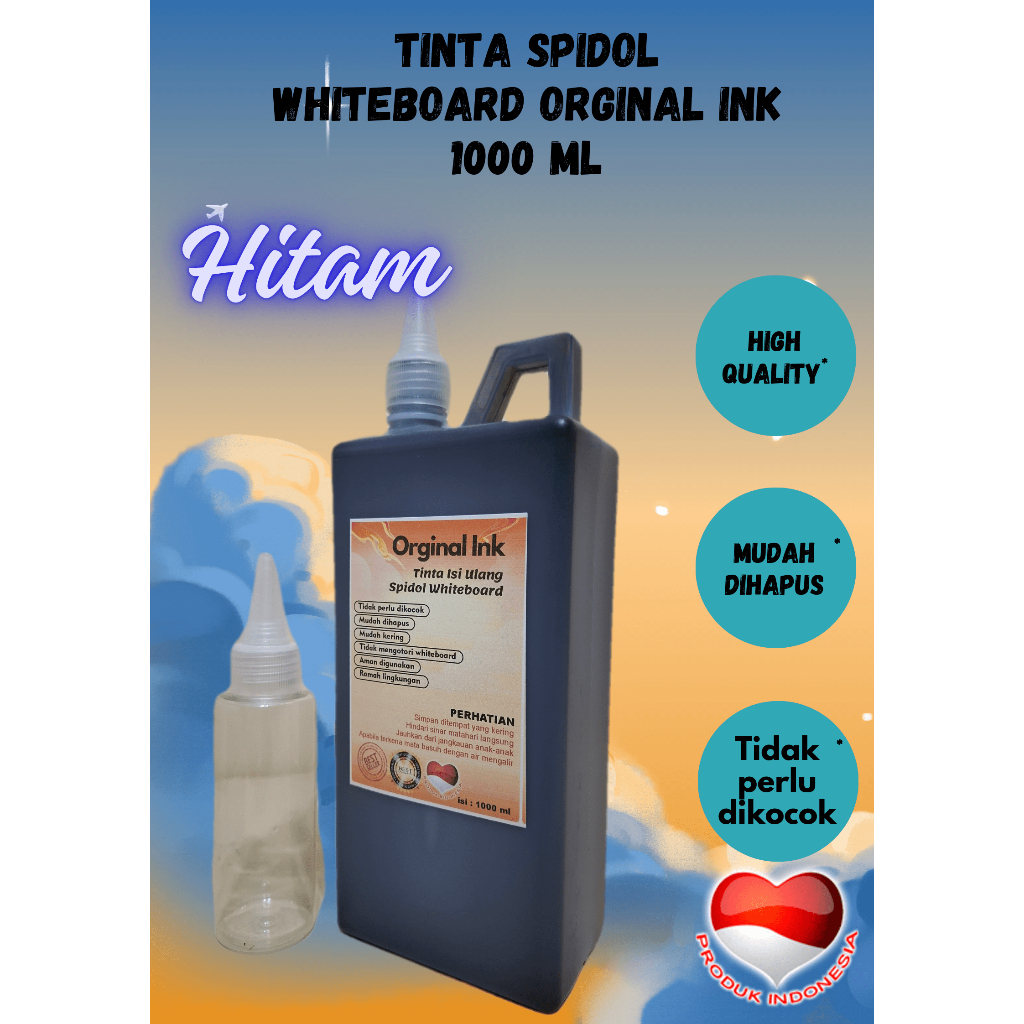 Jual Tinta Spidol Whiteboard Orginal Ink Tinta Isi Ulang Spidol Orginal ...