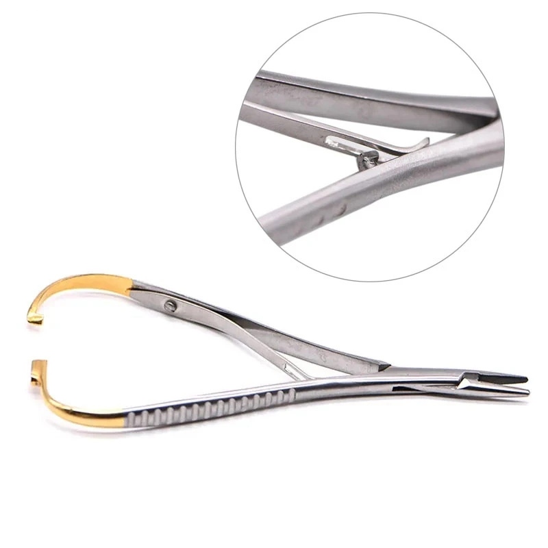 Jual dental needle holder mathieu nald voeder nailpuder mathiu clamp ...