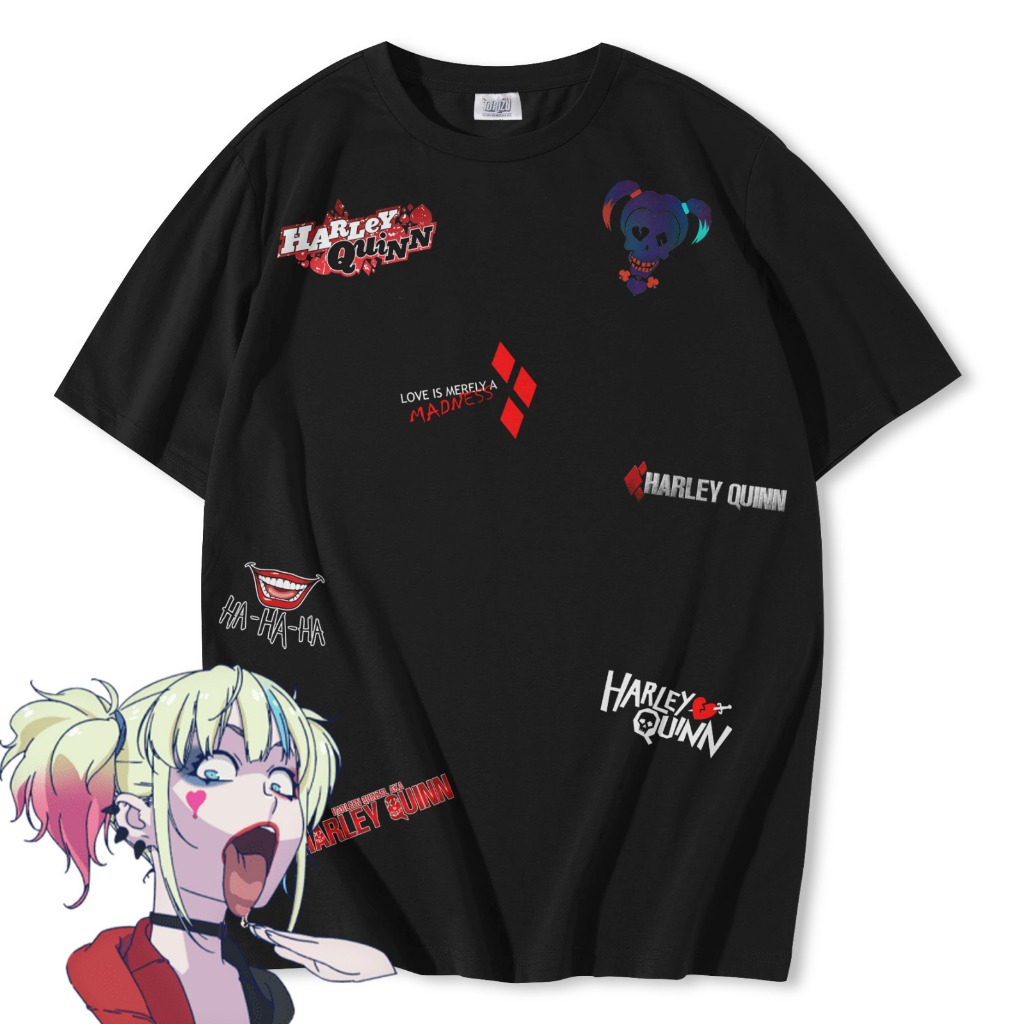 Jual Kaos Suicide Squad Isekai Harley Quinn Madness Waifu Psycho DC ...