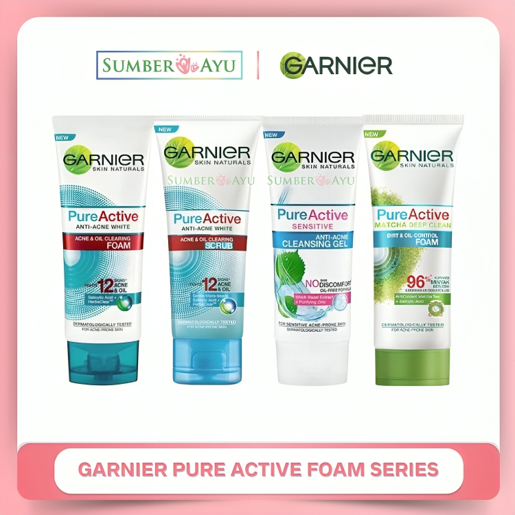 Jual GARNIER PURE ACTIVE FOAM SERIES | Shopee Indonesia