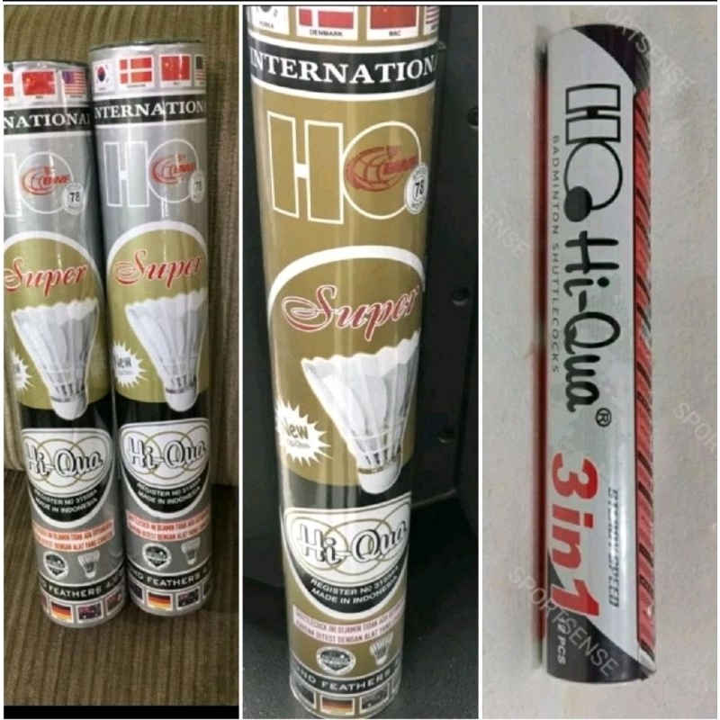 Jual Shuttlecock Bola Kok Badminton Bulutangkis Hiqua Hi Qua Hq Hi-Qua ...