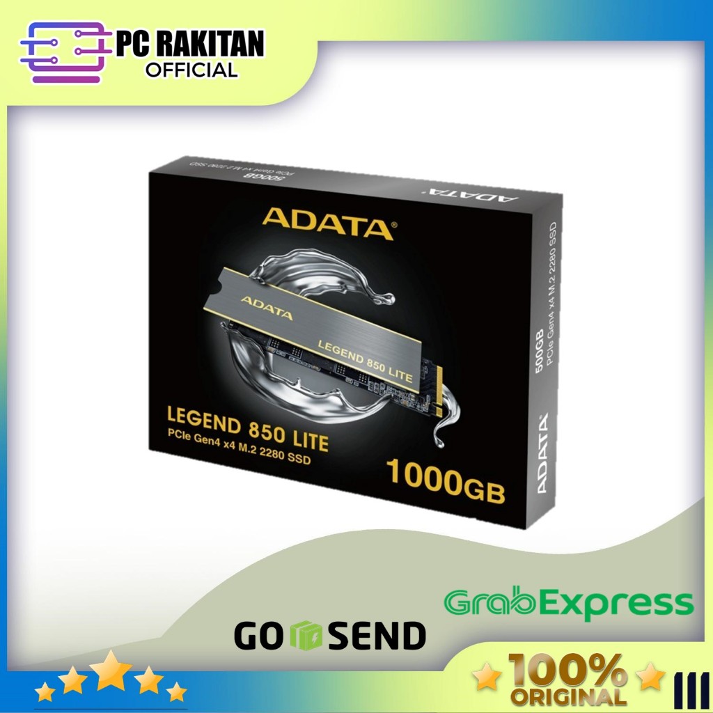 Jual ADATA SSD NVME GEN4 LEGEND 850 LITE 1TB | Shopee Indonesia