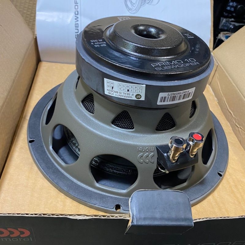 Jual Subwoofer Morel 10 Inch Primo | Shopee Indonesia