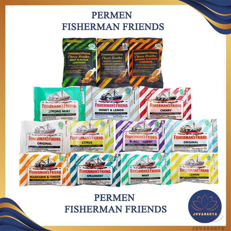 Jual Permen Fisherman's Friend Lozenges Aneka Rasa 25 gram Original ...