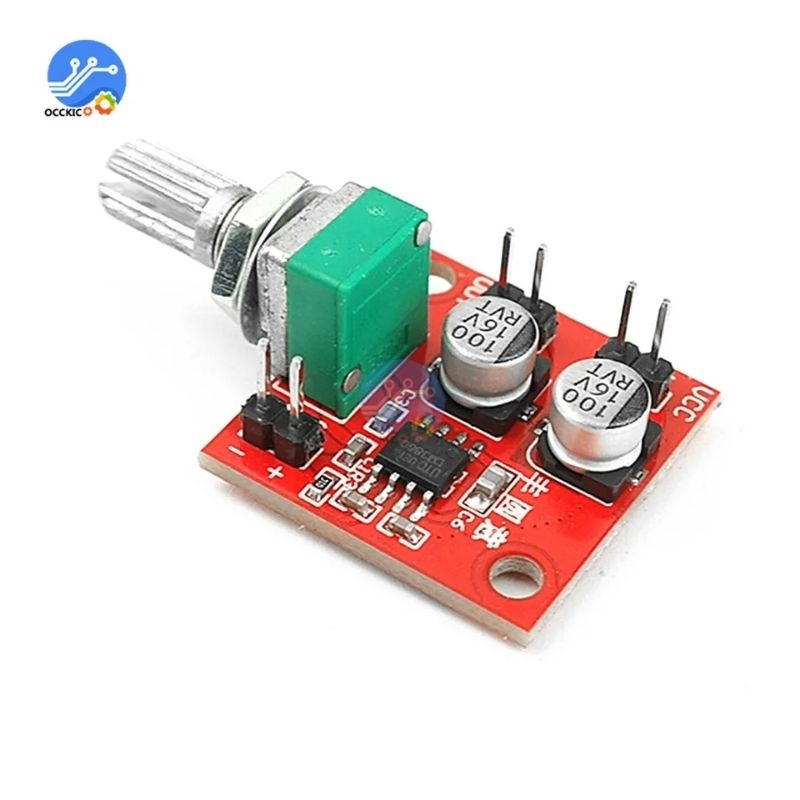 Jual Module Microphone Mini MiC Pre Amplifier DC 5 - 12V LM386 Gain 20 ...