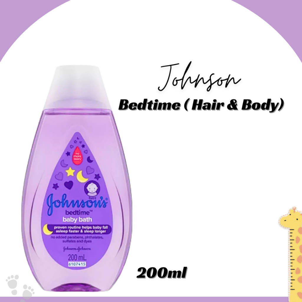Jual Johnson Bedtime Hair and Body Baby Bath 200ml/Sabun Bayi 2in1 ...