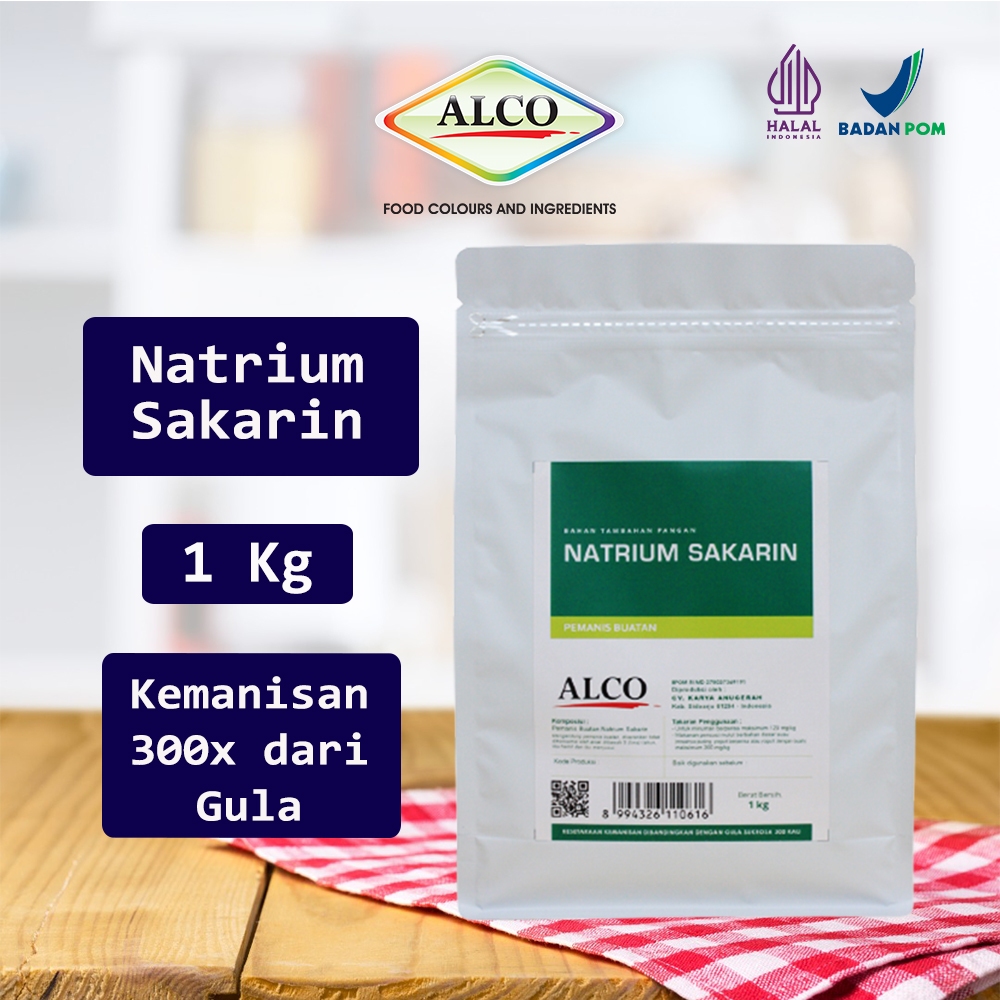 Jual Natirum Sakarin Sari Manis Pemanis ALCO 1 kg | Shopee Indonesia
