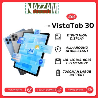 Jual itel Vista Tab 30 Tablet- 4GB+128GB 4/128 Gb 7000mAh GARANSI RESMI ...