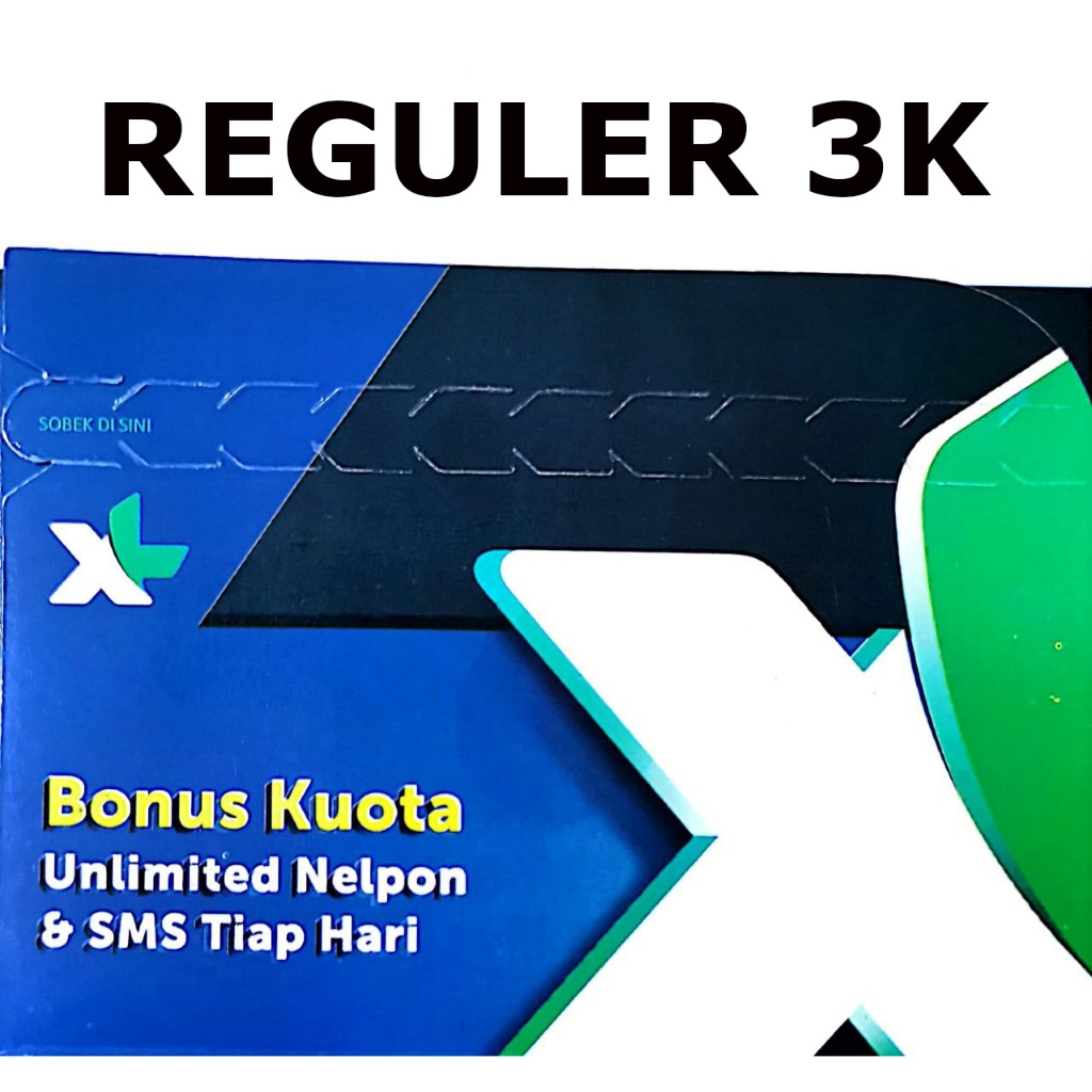 Jual Perdana XL Reguler 3K | Shopee Indonesia