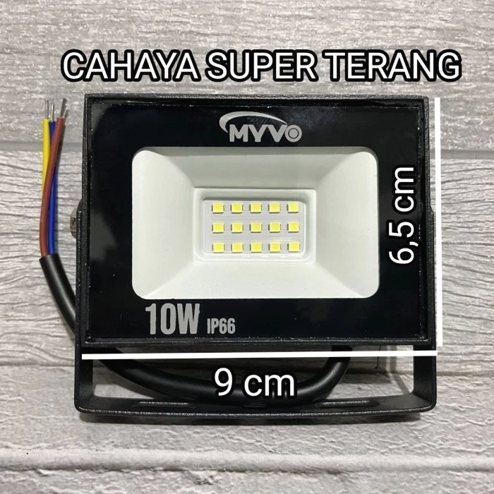 Jual Emico Lampu sorot led 10w led flood light 10 watt led tembak outdoor | Shopee Indonesia