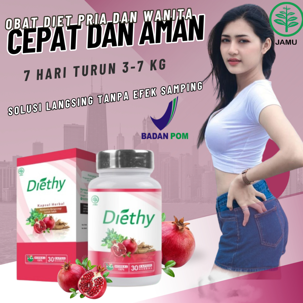 Jual DIETHY obat diet terlaris penurun berat badan ampuh obat ...