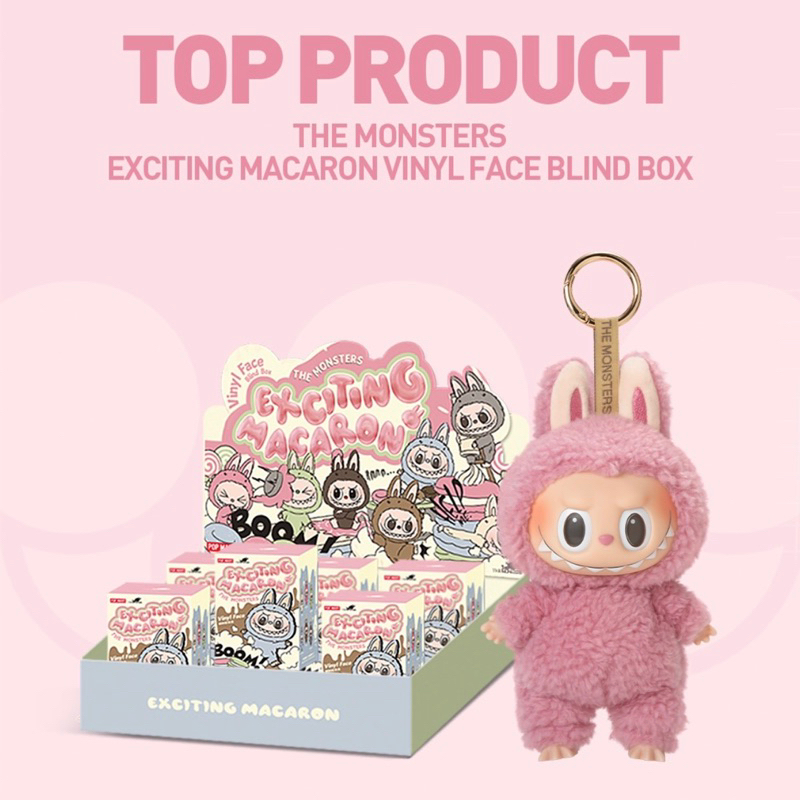 Jual Labubu The Monsters Exciting Macaron Vinyl Face Blind Box Figure ...
