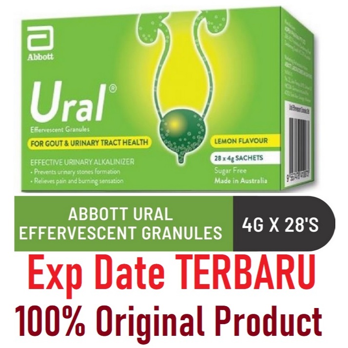 Jual Abbott Ural 28 sachets X 4 Gram Original Malaysia | Shopee Indonesia