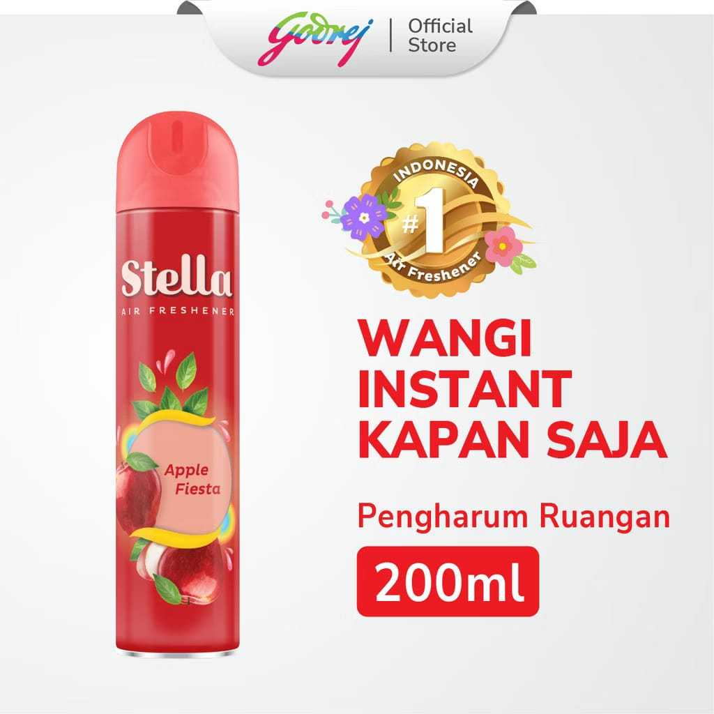 Jual Stella Aerosol 200ml APPLE | Shopee Indonesia