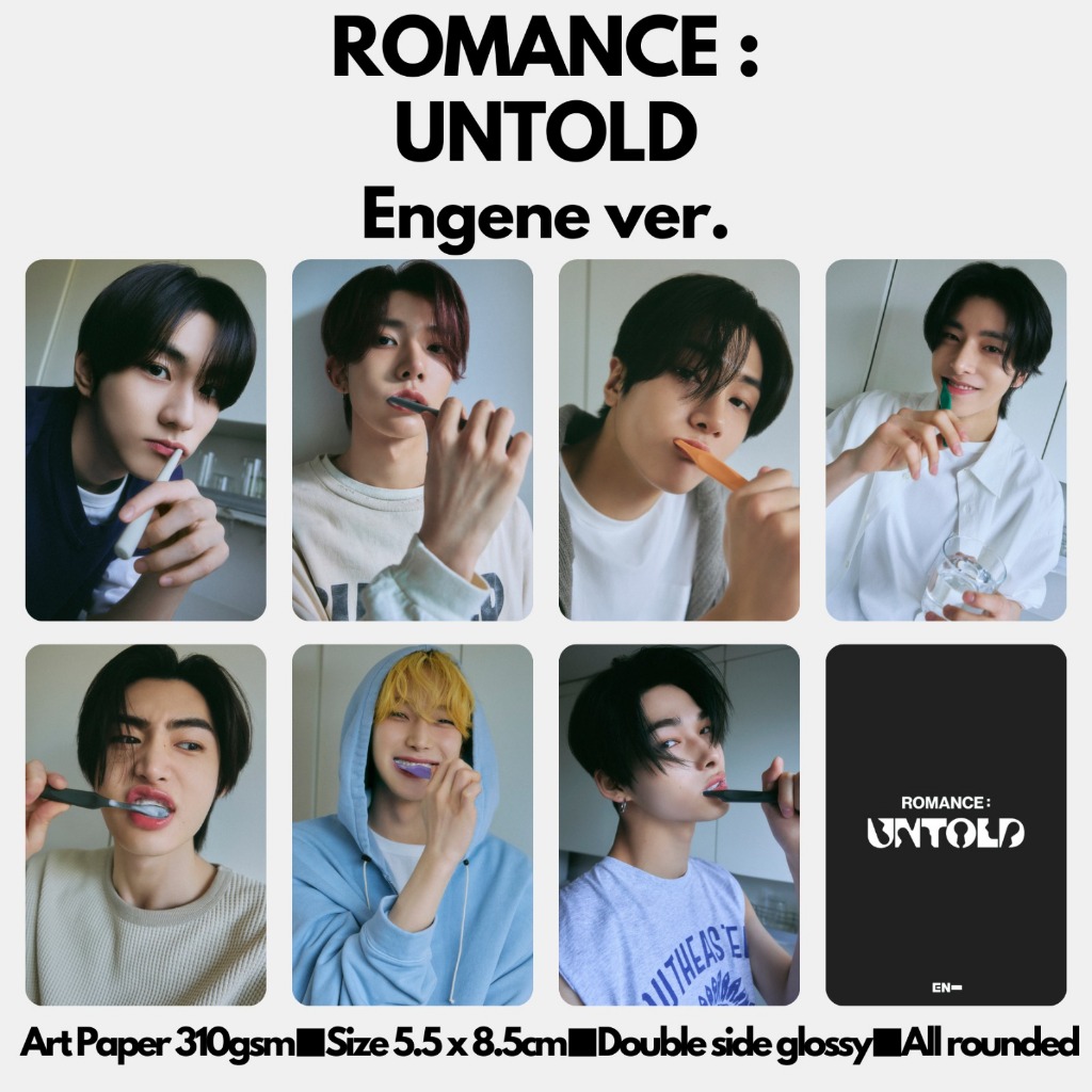 Jual [KUKIRA] Photocard Enhypen Romance: Untold Inceptio Arcanum ...