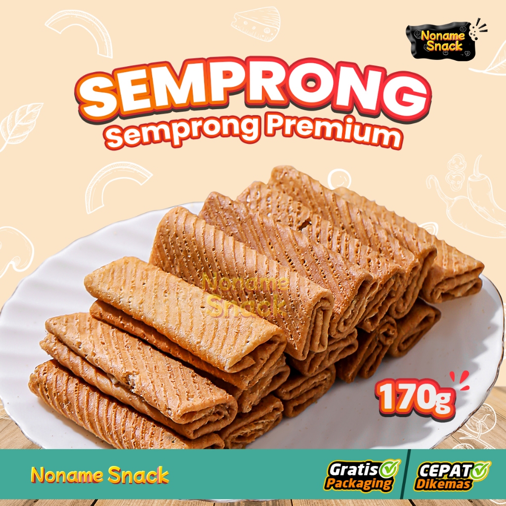 Jual NoName Snack - Semprong Mini Premium 170Gr | Shopee Indonesia