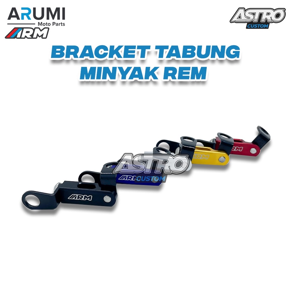 Jual BOMBASTIS Bracket Tabung Minyak Rem Vario Beat Nmax Lexi Arumi ARM ...