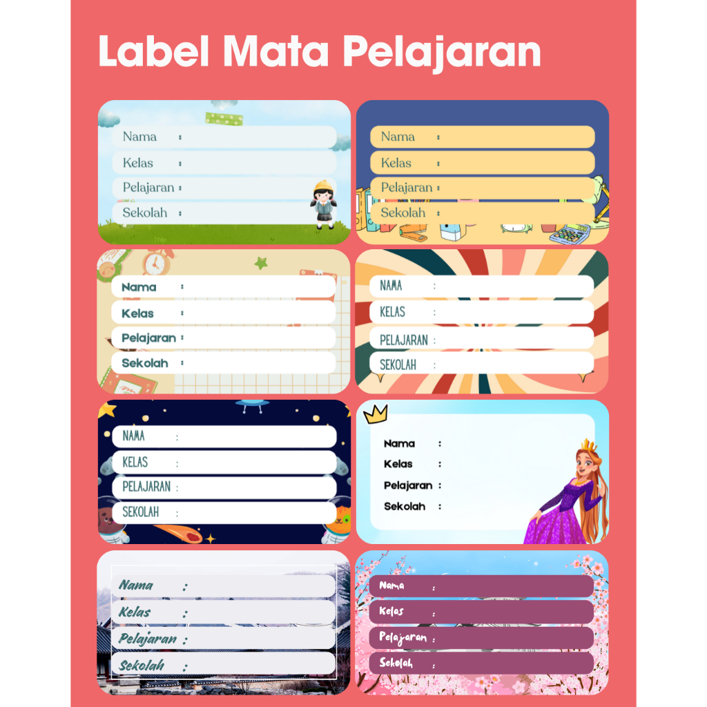 Jual Stiker Mata Pelajaran - Label Mata Pelajaran - Label Mapel ... Jual Stiker Mata Pelajaran - Label Mata Pelajaran - Label Mapel ...