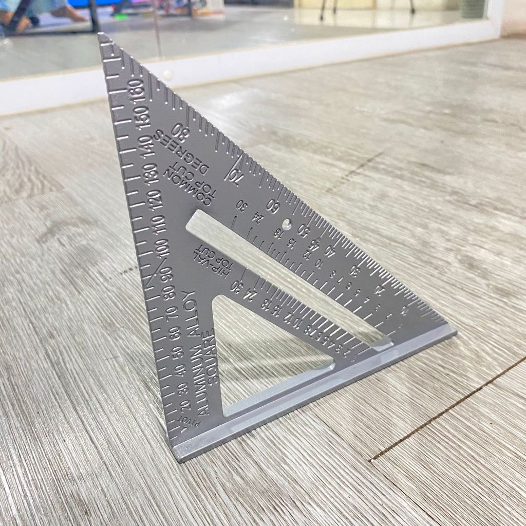 Jual Penggaris Segitiga / Penggaris Siku 7 inci / speed square 7 inch ...