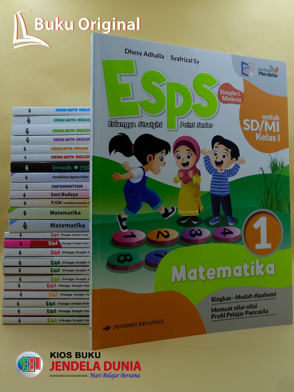 Jual ESPS Matematika Untuk SD/MI Kelas I / Kurikulum Merdeka | Shopee Indonesia