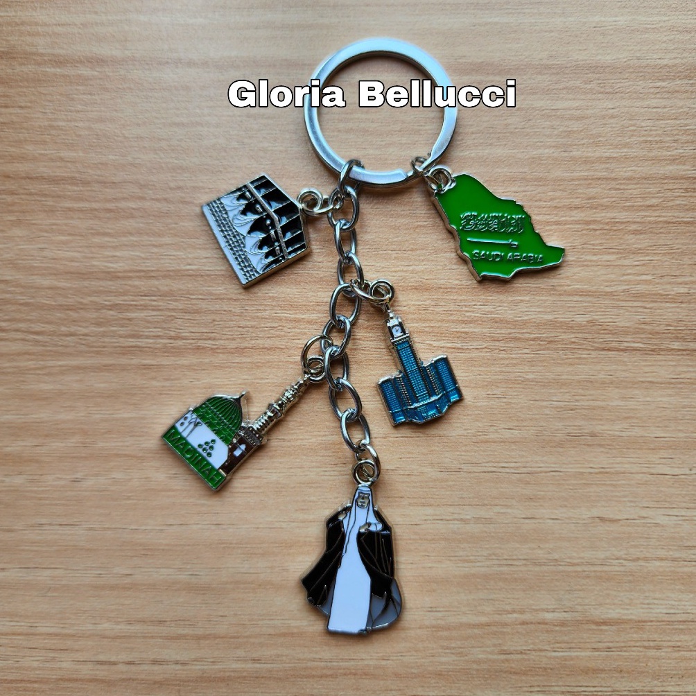Jual TERDAHSYAT gantungan kunci mekkah madinah souvenir keychain oleh ...