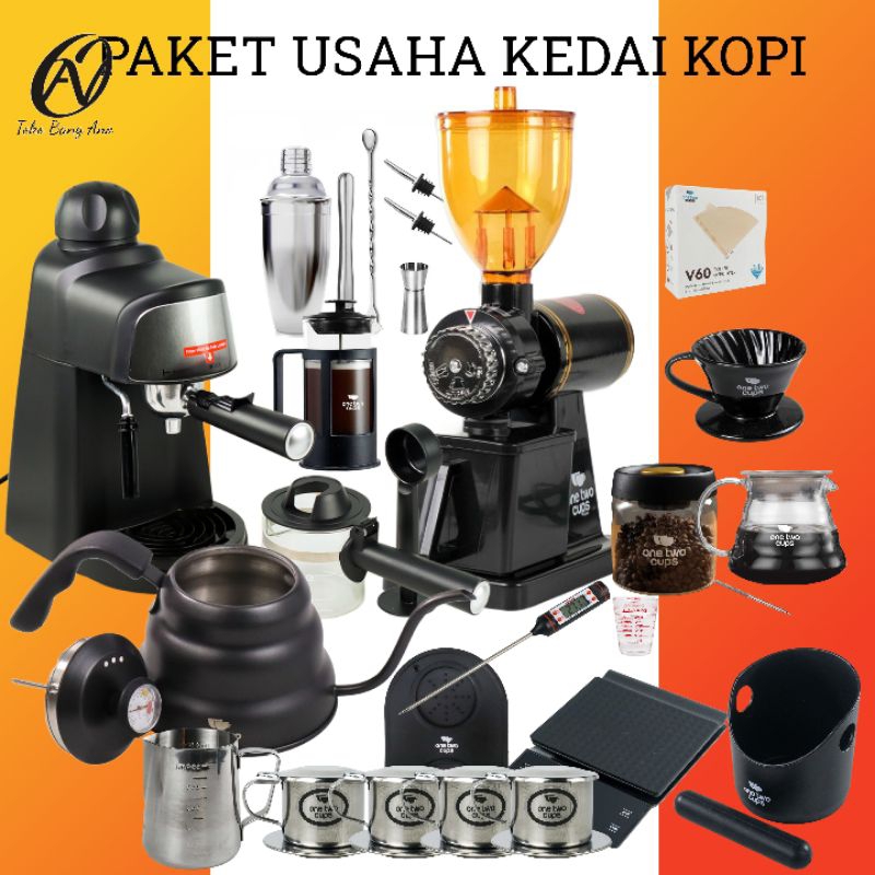 Jual Paket usaha kedai kopi mini cafe mesin kopi espresso grinder ...