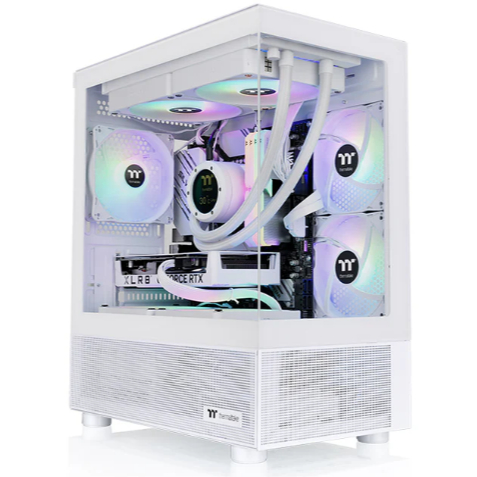 Jual Thermaltake View 170 TG 170TG ARGB Snow Casing Gaming PC Komputer ...