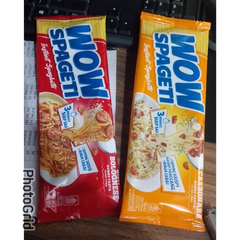Jual WOW INSTAN SPAGHETTI 84GR/MIE SPAGHETI/MIE MAYORA | Shopee Indonesia