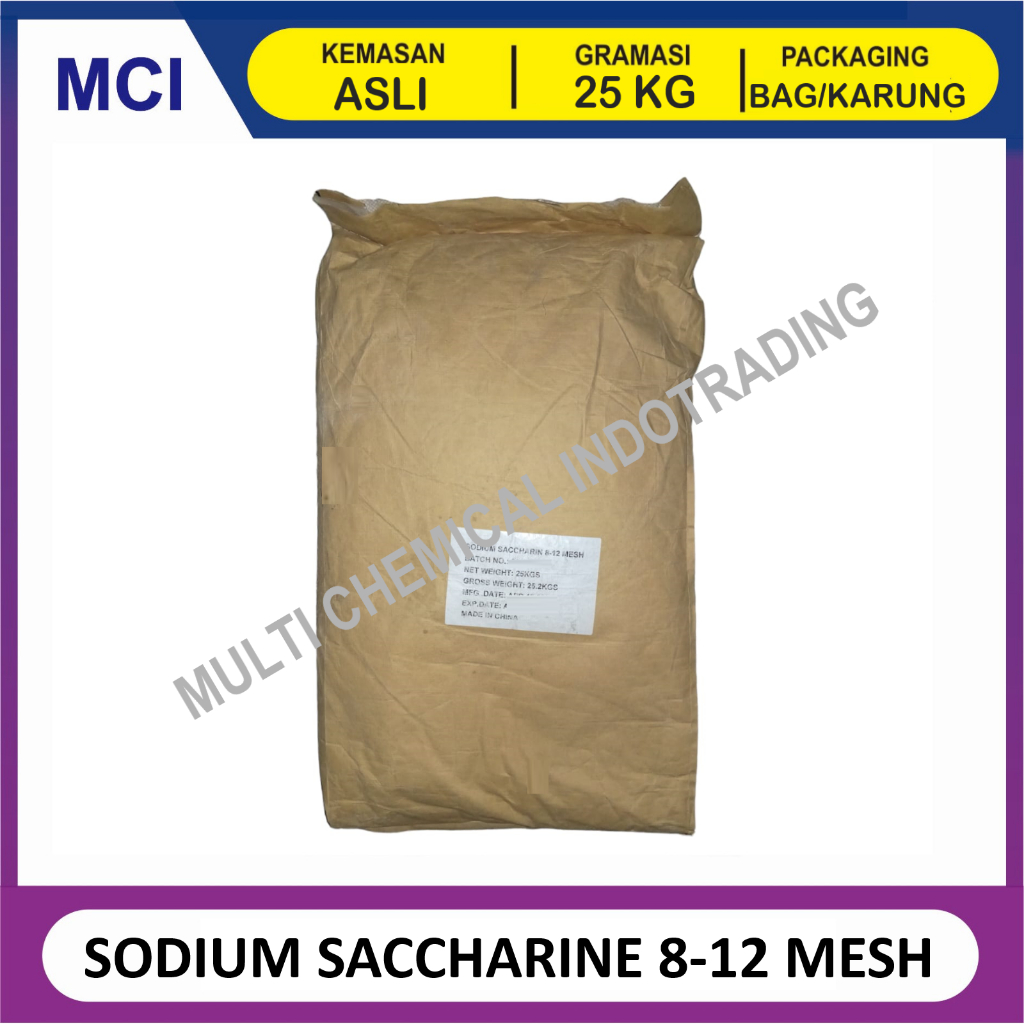 Jual (KHUSUS GOSEND/INSTANT) SODIUM SACCHARINE 8-12 MESH SAKARIN ...