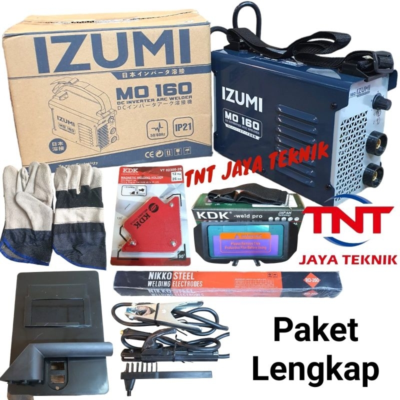 Jual MESIN LAS IZUMI MO 120 / TRAVO LAS INVERTER IZUMI MMA 120 / IZUMI 120 | Shopee Indonesia