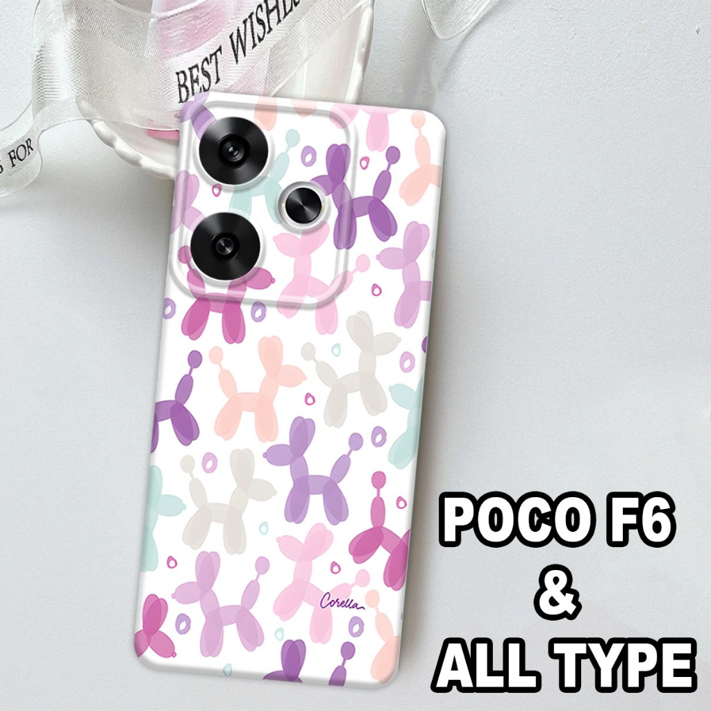 Jual (GC21) Softcase karet Hp XIAOMI POCO F6 Terbaru 2024 / Case Cewe ...