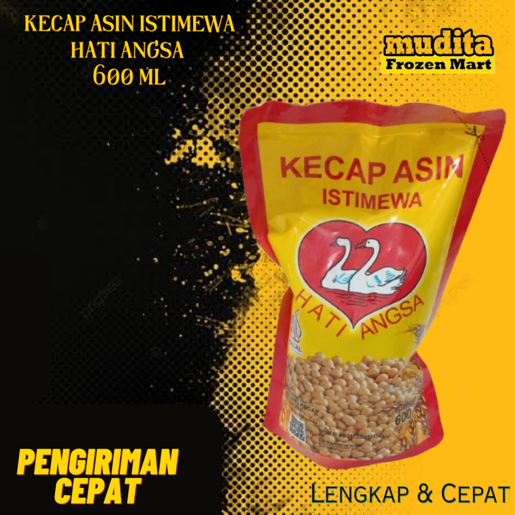 Jual KECAP ASIN CAP HATI ANGSA 600 GR | Shopee Indonesia